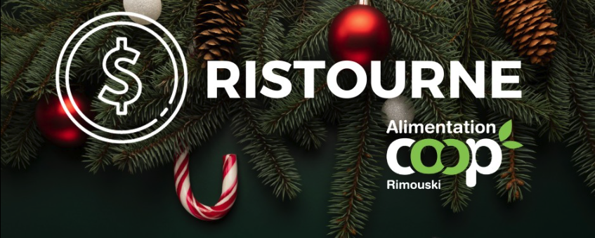 Ristourne 2023 - Alimentation Coop Rimouski
